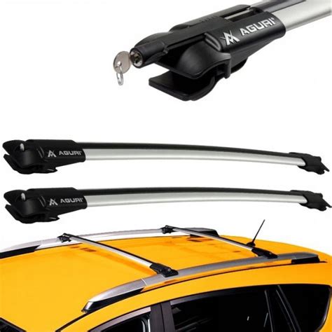 Поперечини Audi 80 B3 B4 1986 1996 Aguri V1 На стандартні рейлінги Сірі продаж ціна у