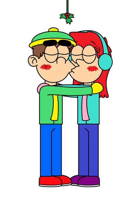Thomas And Jennifer Mistletoe Kiss By Jackson101306 On Deviantart