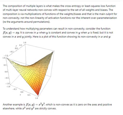 Non Convexity Of Neural Network Advanced Learning Algorithms DeepLearning AI