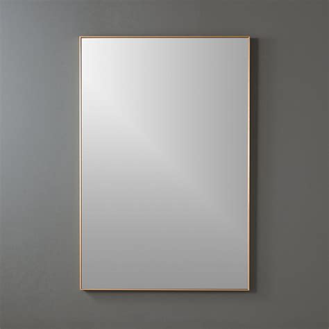 Modern Rectangular Wall Mirrors Cb2