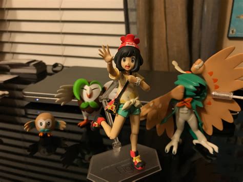 Selene With Rowlet Evo Line By Pikafan09 On Deviantart