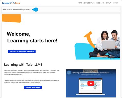 How To Work With Announcements In The Legacy Interface Talentlms