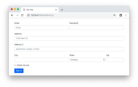 Advanced Form Rendering With Django Crispy Forms