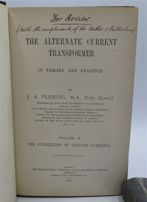 The Alternate Current Transformer In Theory And Practice Volume Ii