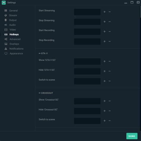 Streamlabs OBS Where Do I Assign The Hotkey For Scrolling Through An Image Slideshow R Obs