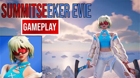 New Summitseeker Evie Skin Gameplay Fortnite Battle Royale YouTube