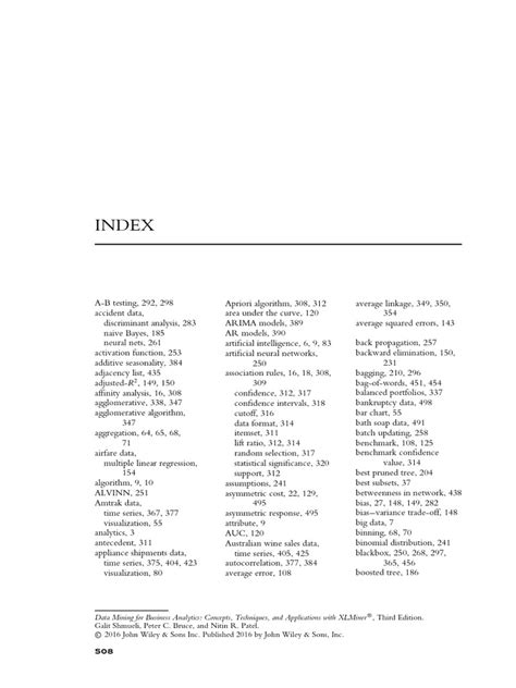 Datamining3theditions 1 Pdf Errors And Residuals Regression