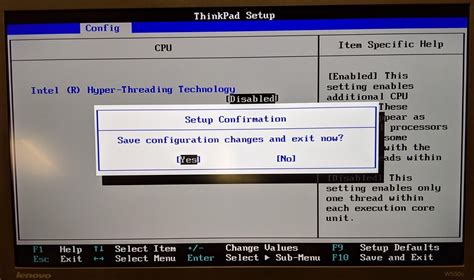 How To Disable Simultaneous Multithreading On Lenovo Thinkpads
