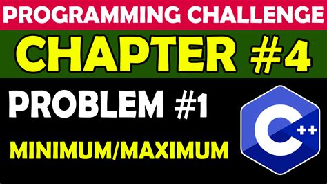 Programming Challenge Chapter 4 Q 1 Minimummaximum Tony Gaddis