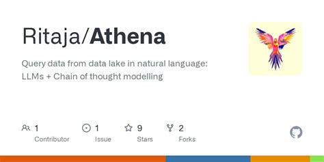 Github Ritaja Athena Query Data From Data Lake In Natural Language Llms Chain Of Thought