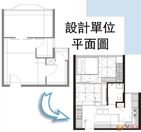 設計單位平面圖 香港文匯報
