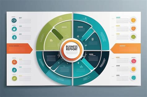 Premium Photo Can Use For Info Graphic Loop Business Report Or Plan