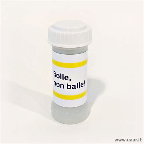 Bolle di sapone | Shop | UAAR