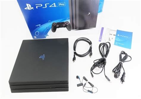 【目立った傷や汚れなし】即決♪ ジャンク【sony ソニー】ps4 Pro本体 1tb Cuh 7000b ジェット・ブラックの落札情報詳細