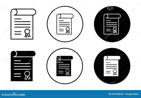 Declaration Icon Outline Flat Icon Stock Vector Illustration Of File Declaration Icon Outline Flat Icon Stock Vector Illustration Of File