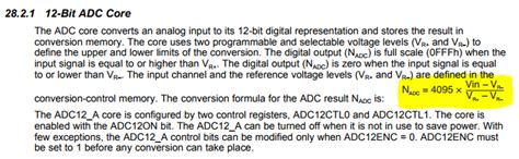 Msp430f6459 Regarding Conversion Formulas Msp Low Power Microcontroller Forum Msp Low Power