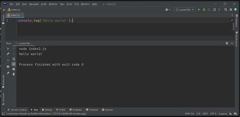 Nodejs App Debug Via Docker Ides Support Intellij Platform Jetbrains