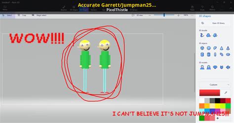 Accurate Garrettjumpman25 P3d Model Baldis Basics Modding Tools