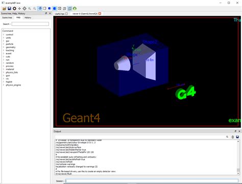 Error Using Qt In Window Getting Started Geant4 Forum