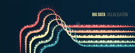 Big Data Visualization Information Analytics Concept Abstract Stream