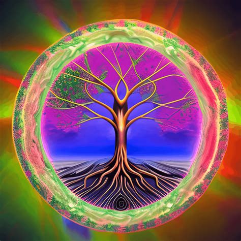 Tree Of Life Chakra Graphic Creative Fabrica