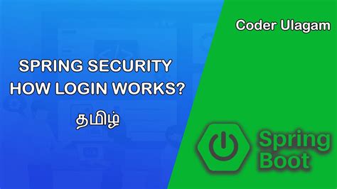 spring security tutorial spring security authentication spring security example youtube