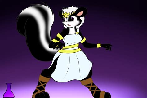 Transform Me 2 Anthro Skunk Girl By Ryusuta On Deviantart
