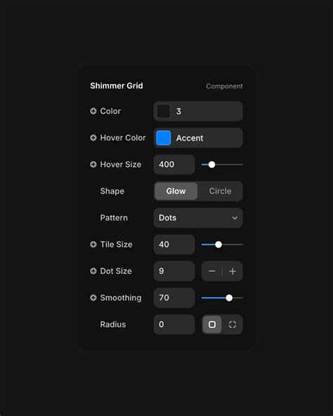 Shimmer Grid Component In Framer — Framer Resource