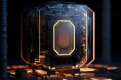 Premium Ai Image Quantum Computers Systems With Machine Learning Models Conceptgenerated With Ai