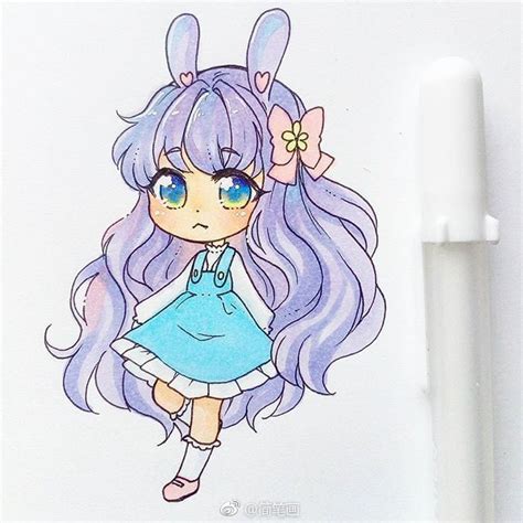 漫画少女 彩铅画 漫画少女 黑白 伤感说说吧