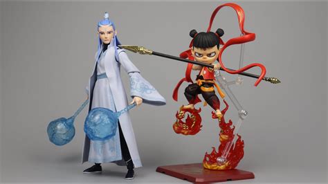 【开盒分享】万代bandai Shfiguarts 哪吒ne Zha敖丙ao Bing Youtube