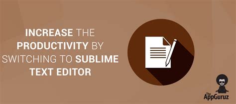 Increase The Productivity Switching Sublime Text Editor