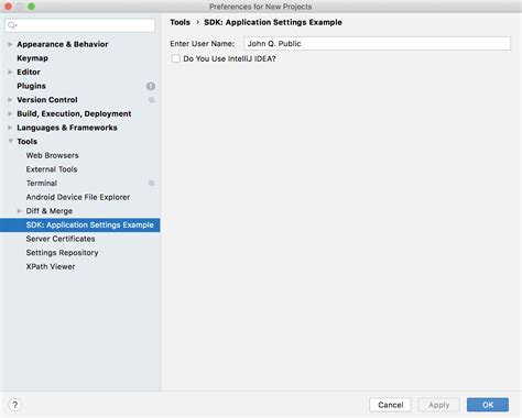 Settings Tutorial Intellij Platform Plugin Sdk