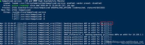 高可用—keepalived安装部署使用详解 如何实现部署高可用服务利用keepalived软件实现作用 1 为lvs服务而诞生出来的k8 Csdn博客