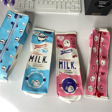 جامدادی پاکت شیر چیمی شاپ