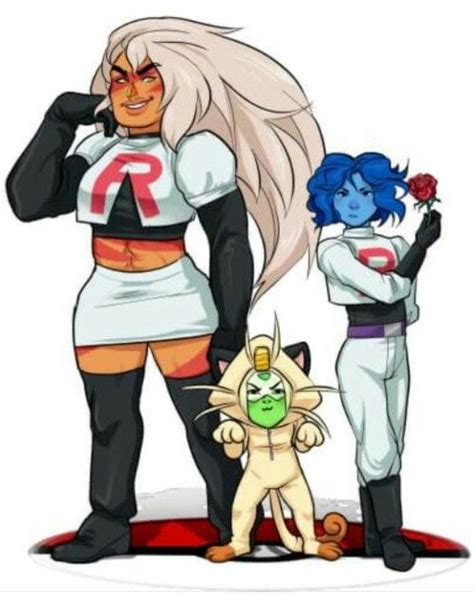 I Thought About Team Rocket When I Saw Them Being A Group Like This Who Did Xd Oh And Peridot