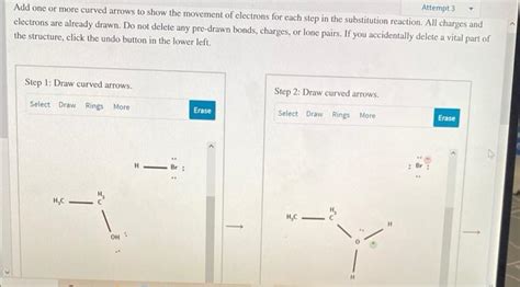 Solved Attempt Add One Or More Curved Arrows To Show The Chegg Com