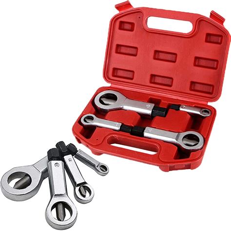 Buy ZURITI Nut Splitter Set Nut Separation Tool Heavy Duty Nut Splitter 4Pcs Metal Nut