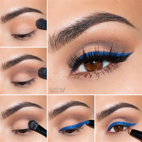 Royal Blue Makeup