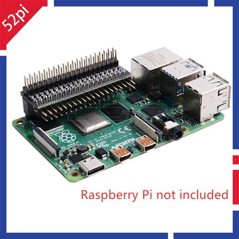 Gpio Edge Extension 52pi Extension Board Gpio Raspberry Pi Gpioหัวสำหรับraspberry Pi 4b3b3b