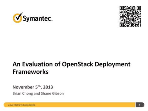 Ppt An Evaluation Of Openstack Deployment Frameworks Powerpoint Presentation Id