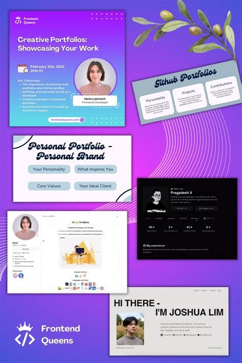 Webdevelopment Frontend Portfoliodesign Womenintech Techcommunity