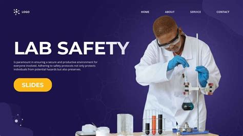 Lab Safety Free Slides Template — Slidescarnival