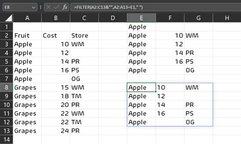 Excel How Can I Return Blank Cells As It Is Instead Of Printing As Zeros While Using Filter