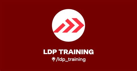 Ldp Training Instagram Facebook Tiktok Linktree