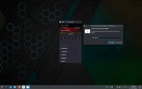 Kde Linux Issue With Vpn Rprotonvpn