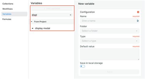 Asking For Scroll Or Search Feature In Folders While Creating New Variable Ask Us Anything