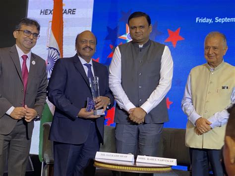 Cignitis C V Subramanyam Honored With ‘outstanding Contributor To The