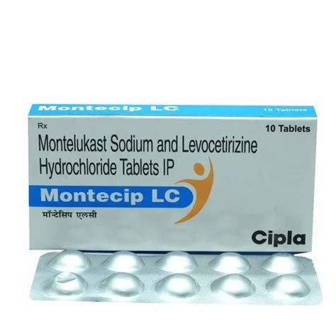 Menticip Lc Cipla Packaging Size 20 1 10 Tablets At ₹ 380 Box In New Delhi