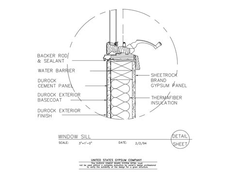 USG Design Studio Window Sill Download Details